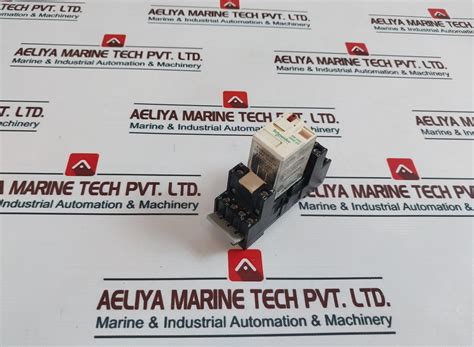 Schneider Electric Rxm4ab1p7 Miniature Plug-in Relay With Socket ...