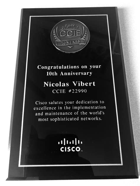 Ccie 10 Years