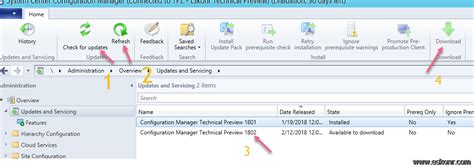 SCCM Configmgr Technical Preview 1802 Available All About Microsoft