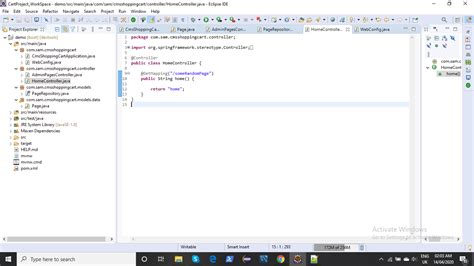 Java Getting Error Consider Defining A Bean Of Type Comsam