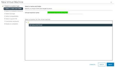 VMware VSphere Creating A Virtual Machine Template