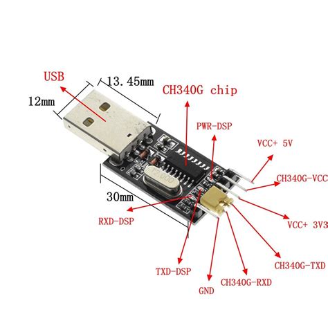 CentIoT CH340 CH340G 6PIN USB To UART TTL Serial Adapter Module At Rs 172 USB Serial Barcode
