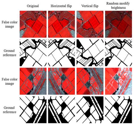 Examples Of Data Augmentation For Agricultural Field Dataset 256 × 256