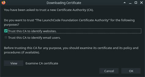 Client Certificates — Launchcode Gis Devops Documentation