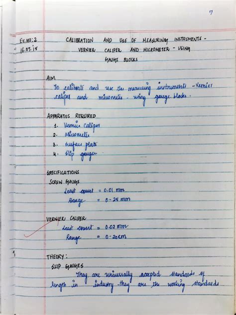Metrology Lab Experiment 1 Pdf