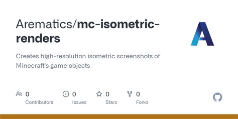 Github Arematics Mc Isometric Renders Creates High Resolution Isometric Screenshots Of