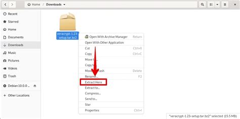 How To Encrypt Linux Partitions With Veracrypt On Debian 10 Vitux