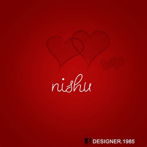 1916 Nishu Name Dp Profile Picture 4k Hd Images