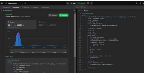 Aryan Yadav On Linkedin 🚀 Day 21 Of 50 Leetcode Challenge Grumpy
