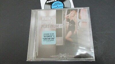 Miranda Lambert Platinum 2014 Cd Rca Records New Sealed Ebay