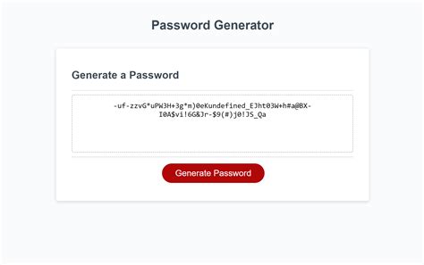 Github Mawianopassword Generator