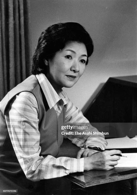 Actress Hideko Takamine Is Seen On June 1 1982 In Tokyo Japan News