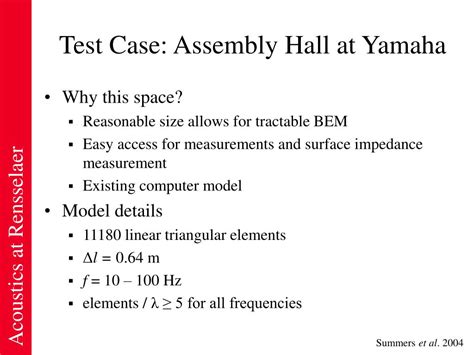 Ppt The Boundary Element Method And Barrier Designs Powerpoint Presentation Id 668819