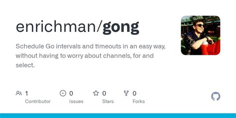 Gong Tickers And Timers Made Easy Rgolang
