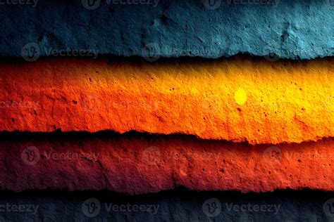 Vibrant Abstract Textured Layers With Gradient For Art And Design