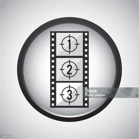 필름 스트립 아이콘입니다 영화 디자인입니다 벡터 그래픽 0명에 대한 스톡 벡터 아트 및 기타 이미지 0명 Premiere Theatrical Performance