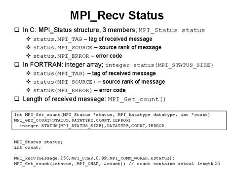 What Is Mpi Q Mpi Message Passing Interface