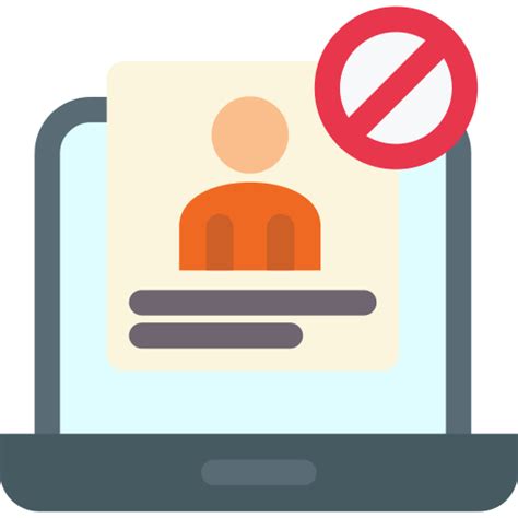 Unauthorized Generic Flat Icon