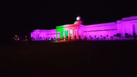 Night View Of Iit Roorkee Main Building Youtube