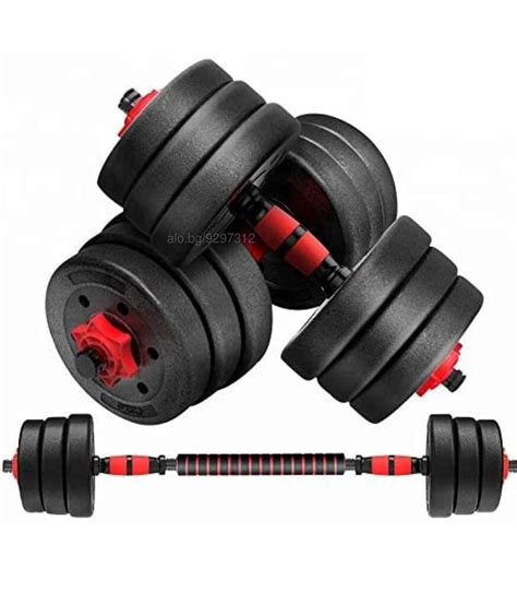 Тренировъчен комплект тежести лост и принадлежности Фитнес уреди артикули Русе Със