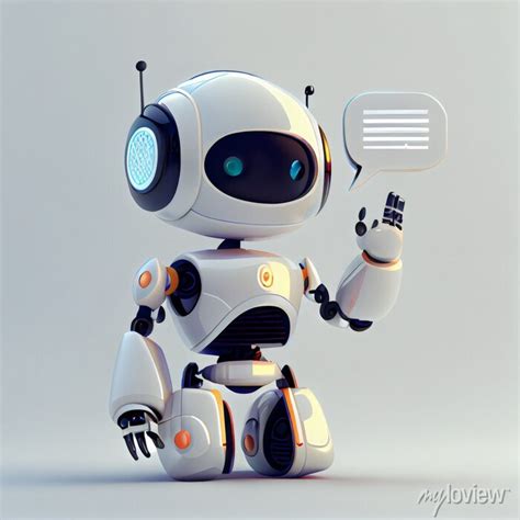 Chatbot Talking Chatgpt Ai Robot Artificial Intelligence • Wall