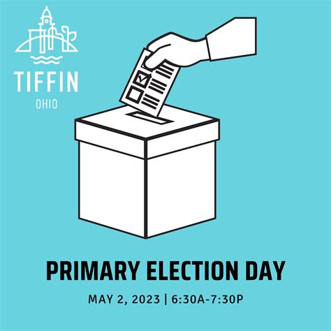 Primary Election Set For Tuesday City Of Tiffin