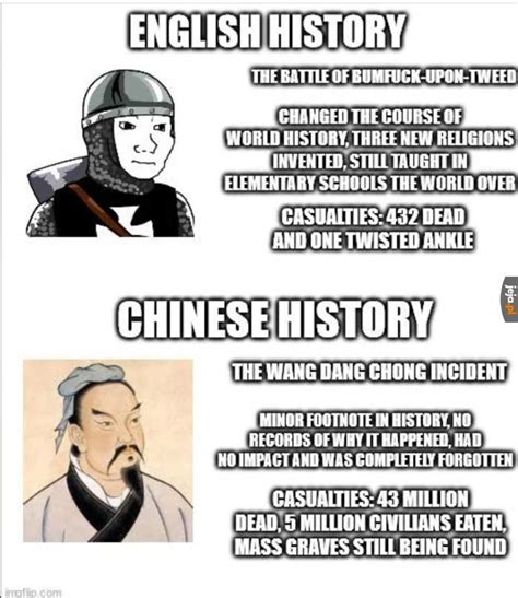 English Vs Chinese History History Memes Know Your Meme