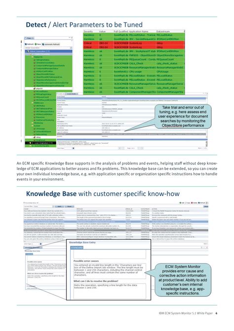 Ibm Ecm System Monitor Whitepaper Pdf Cloud Computing Internet