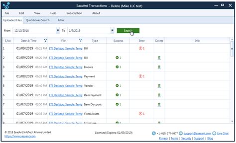 Bulk Delete Transactions Lists In Quickbooks Desktop Saasant