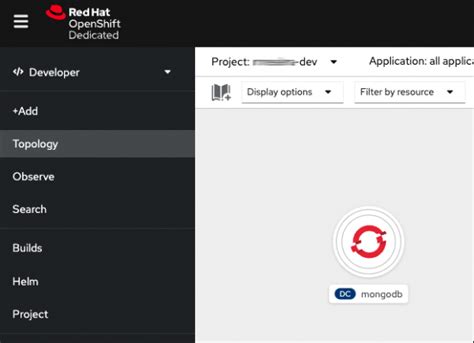 work with databases in the openshift web console foundations of openshift red hat developer