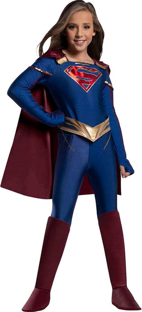 Rubies Girls Dc Supergirl Tv Series Costume Jumpsuit