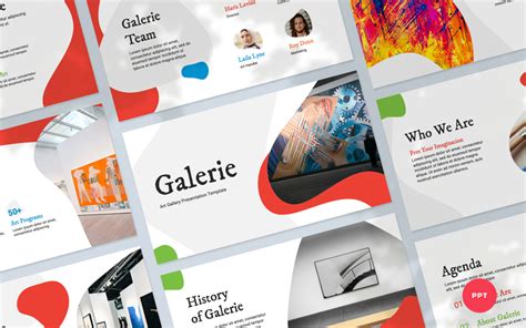 Galerie Art Gallery Presentation Powerpoint Template