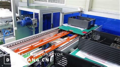 컴퓨터 조립라인 Pc Assembly Line 프리플로우 컨베이어 팔레트 컨베이어 Pallet 우레탄 팔레트 Youtube