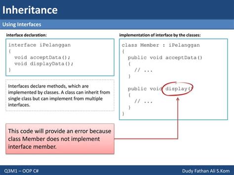 Object Oriented Programming Inheritance Ppt