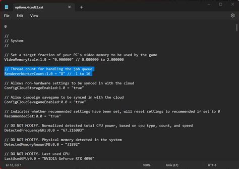 Pc Reminder To Check The Renderworkercount On The Cod File R