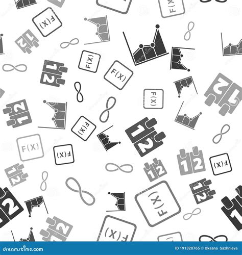 Set Graph Schedule Chart Diagram Function Mathematical Symbol Calendar And Infinity On