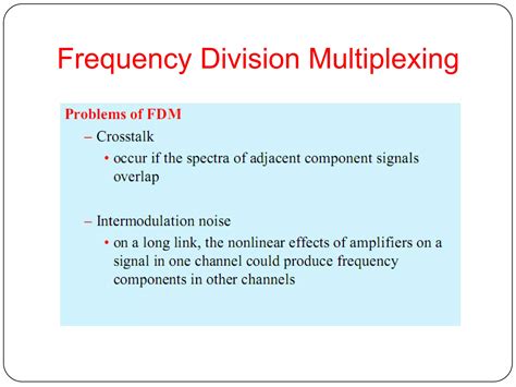 Multiplexing Frequency Division Multiplexing Fdm Time Division Multiplexing Tdm