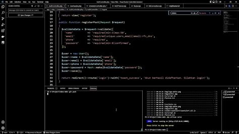 Live Koding Bareng Subuh Laravel Js Arduino Youtube
