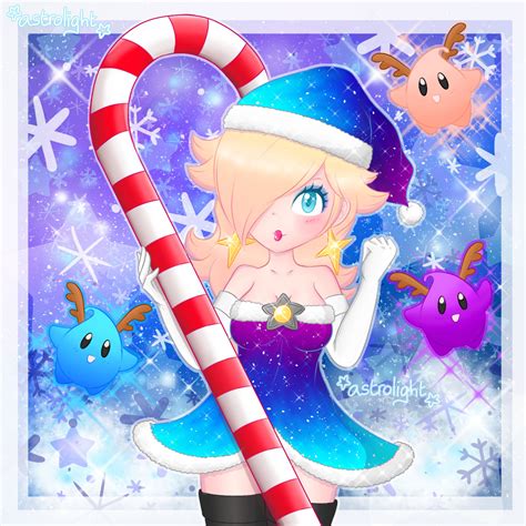 Rosalina Xmas Aurora Ver By Astrolightart On Deviantart