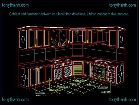 Kitchen Design In Autocad Image To U