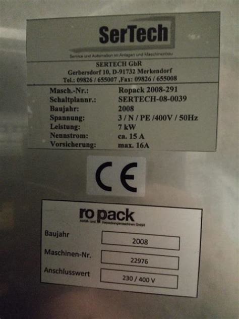 Ropack Dosing Machine Complete Pasta Or Pizza Production Line Used Machines Exapro
