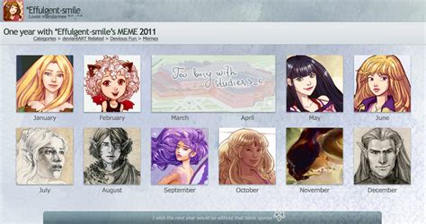 Effulgents Art Of 2011 By Effulgent Smile On Deviantart