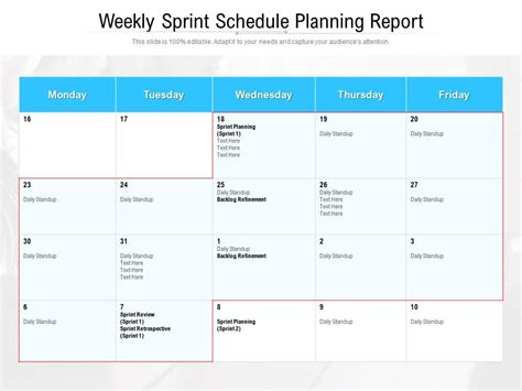 Top 10 Agile Sprint Templates With Examples And Samples
