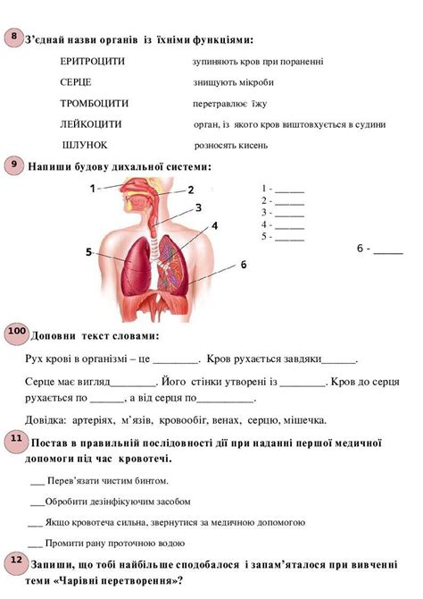 Діагностична робота з ЯДС 4 клас Чарівні перетворення Конспект ЯДС