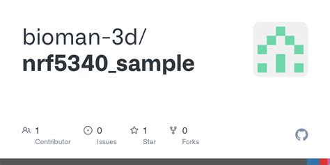 GitHub Bioman 3d Nrf5340 Sample