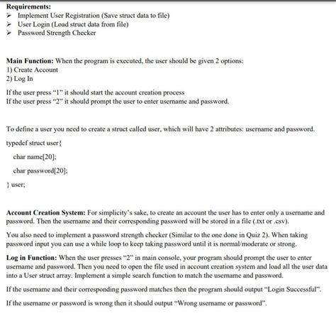 Solved Password Checker Part Write A Function Called Void