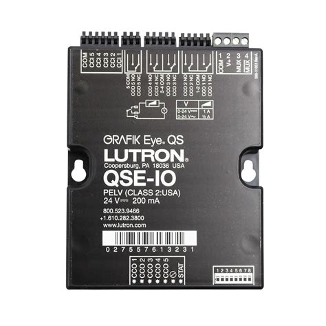 Lutron Qse Io Grafik Eye Lighting Control System Interface Module