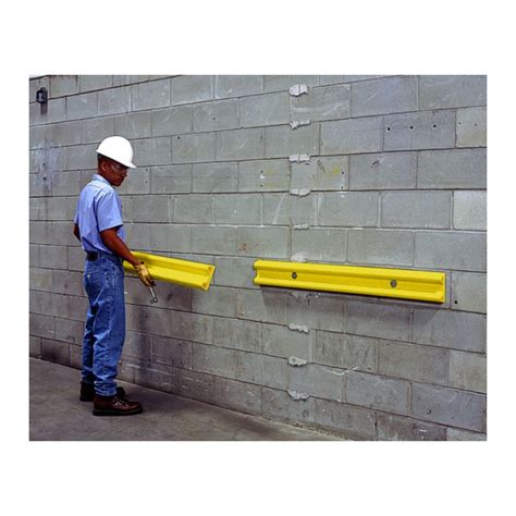 Vestil Vwp 48 Polyethylene Wall Protector Material Handling