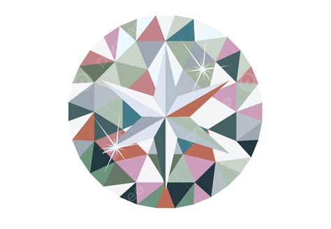 Ruby Diamond Vector Design Images Diamond Ruby Aquamarine Beauty Colorful Shape Png Image
