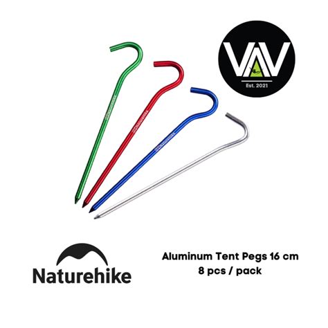 Naturehike Aluminium Hook Peg 16 Cm Lazada